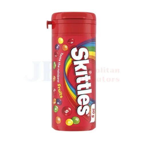 CC Skittles Mini Tube 30g – Tom's Confectionery Warehouse
