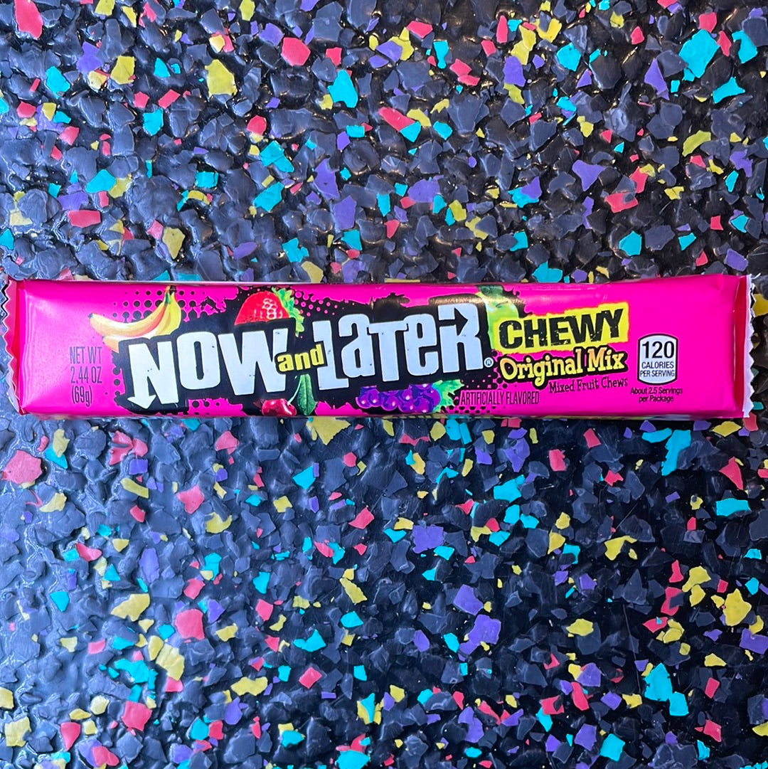 NOW & LATER CHEWY 69G – Tom's Confectionery Warehouse
