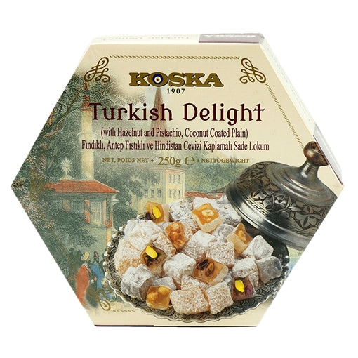 Koska Turkish Delight - Mix Nut Flavour – Tom's Confectionery Warehouse