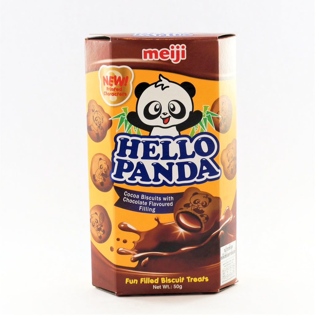 Meiji Hello Panda Double Choco 50g – Tom's Confectionery Warehouse