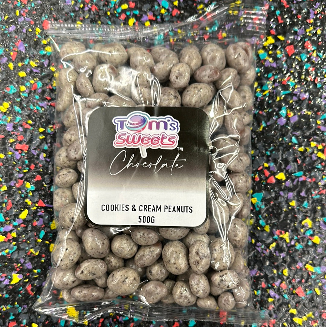 Tom’s Sweets cookies and cream peanuts 500g – Tom's Confectionery Warehouse
