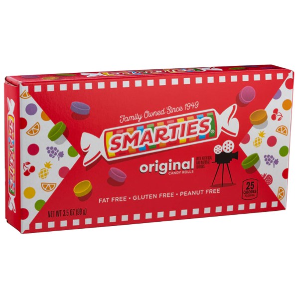 Smarties Original Theatre Box 99g – Tom's Confectionery Warehouse