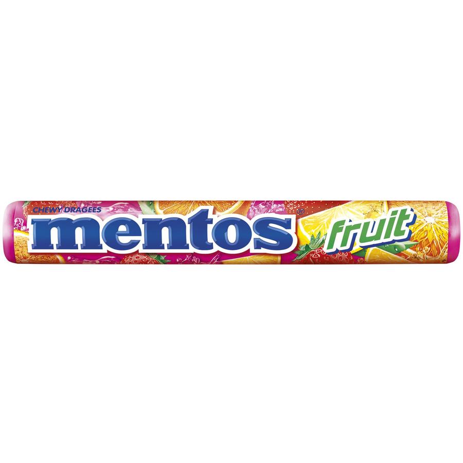 Mentos Roll Peach Fruity 29g – Tom's Confectionery Warehouse