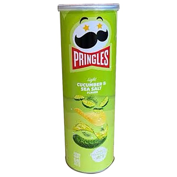 Pringles Cucumber Sea Salt 110g – Tom's Confectionery Warehouse