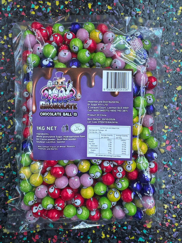 Dr Sugar - Animal Chocolate Ball (ball 13) 1kg – Tom's Confectionery ...