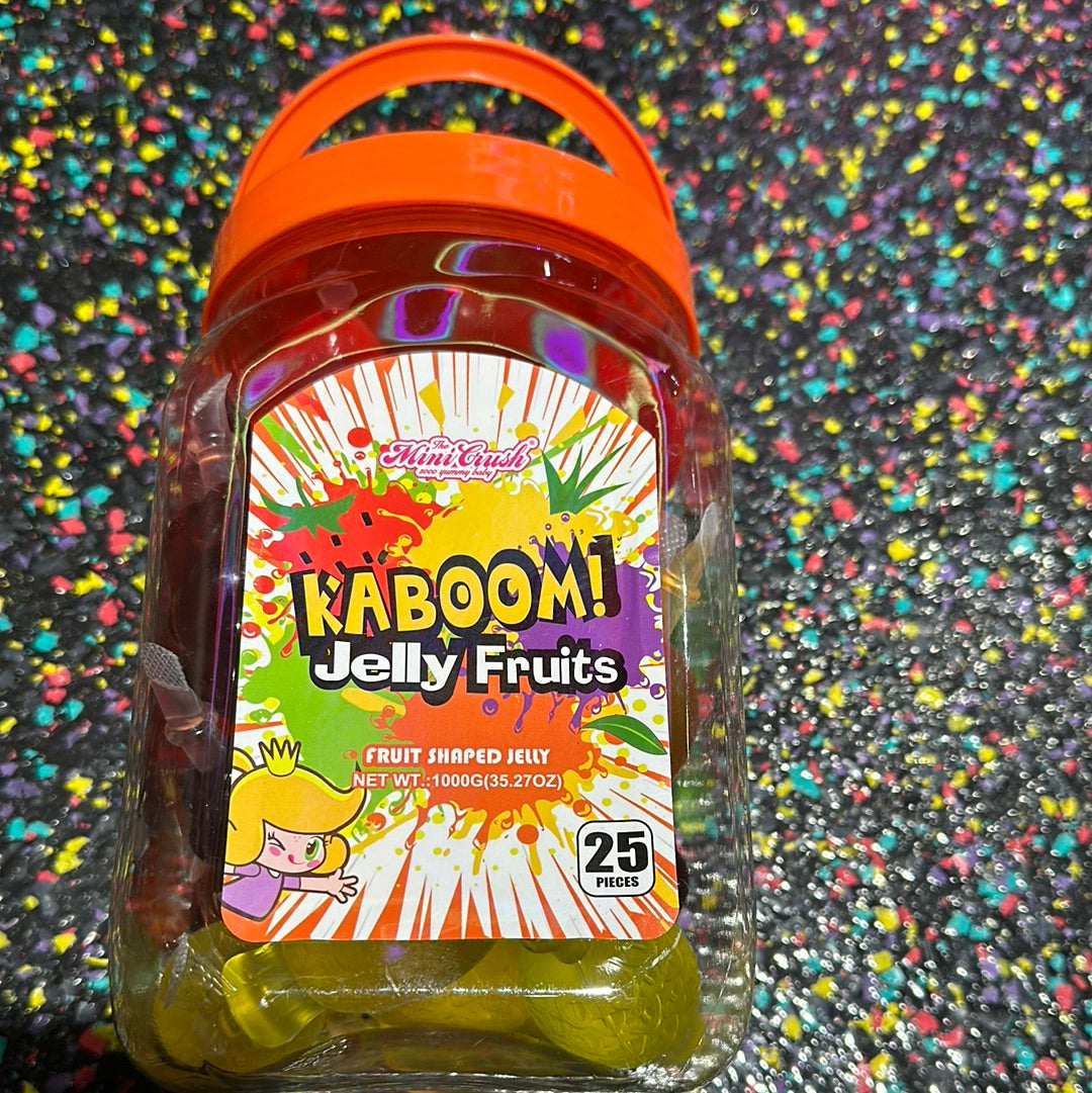 Kaboom Jelly Fruits 1000g – Tom's Confectionery Warehouse