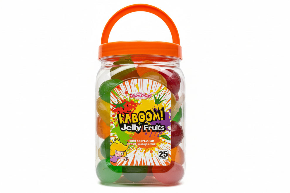 Kaboom Jelly Fruits 1000g – Tom's Confectionery Warehouse