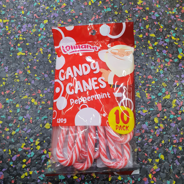 Lolliland peppermint candy canes 120g – Tom's Confectionery Warehouse
