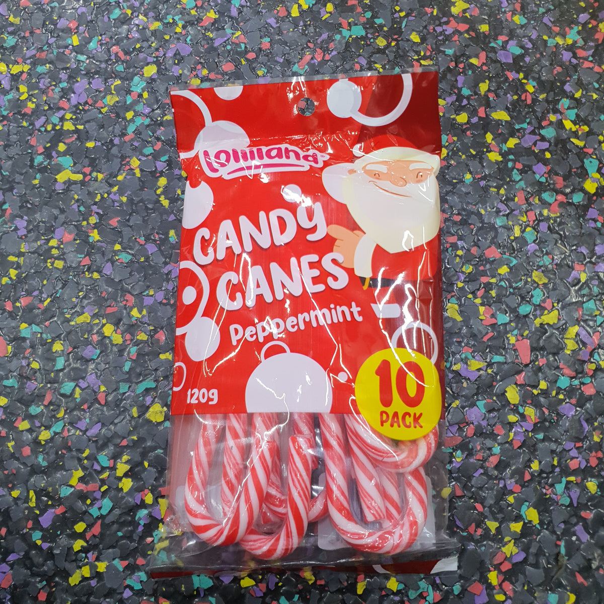 Lolliland peppermint candy canes 120g – Tom's Confectionery Warehouse
