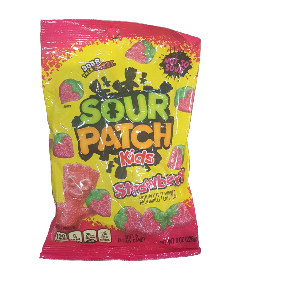 Sour Patch Kids STRAWBERRY 8oz – Tom's Confectionery Warehouse