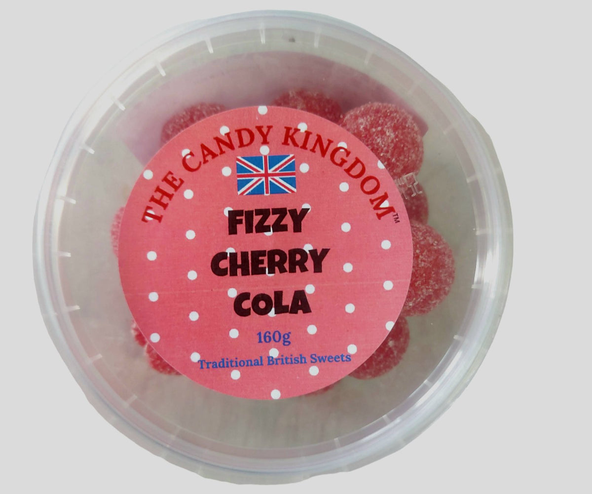 The Candy Kingdom - Fizzy Cherry Cola tub 160g – Tom's Confectionery ...
