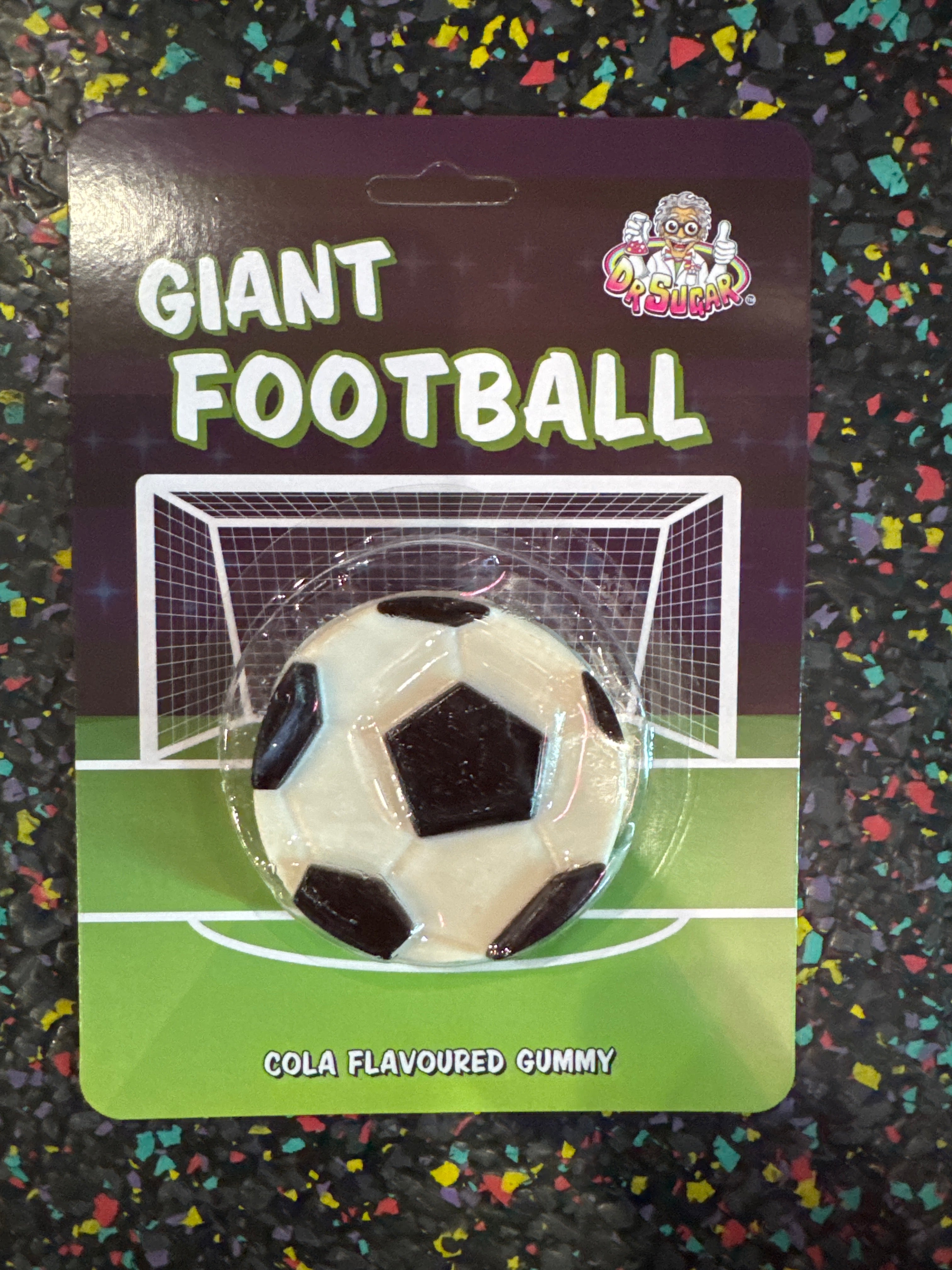 Dr Sugar Giant Gummy football 90g – Tom's Confectionery Warehouse