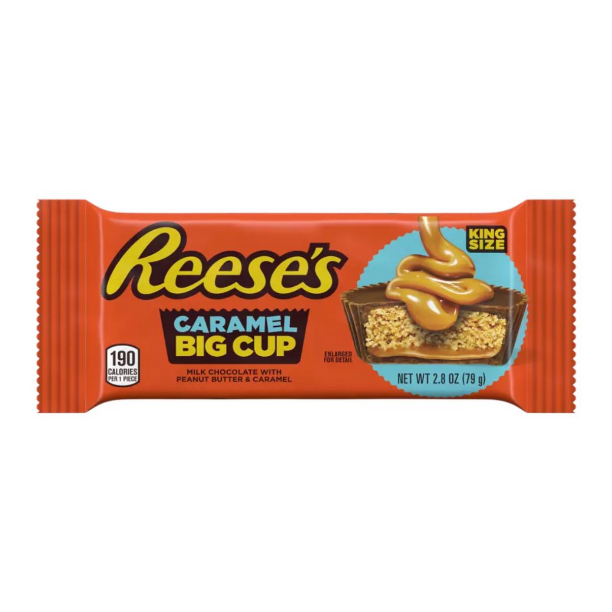 US Reese Caramel Big Cup 79g – Tom's Confectionery Warehouse