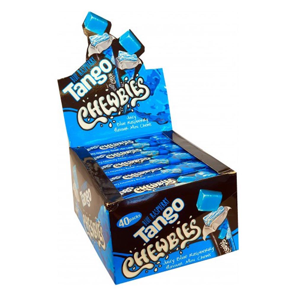 Tango Chewbies Blue Raspberry 30g – Tom's Confectionery Warehouse