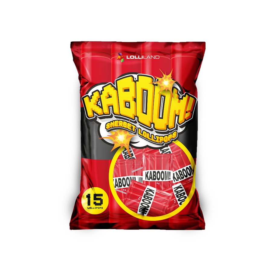 Ka-Boom Sour Filled Lollipops – Tom's Confectionery Warehouse