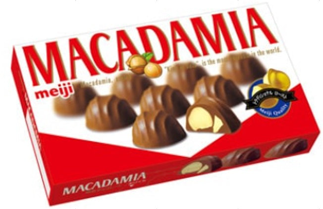 MEIJI Macadamia Choc Chocolate MEIJI 64g – Tom's Confectionery Warehouse