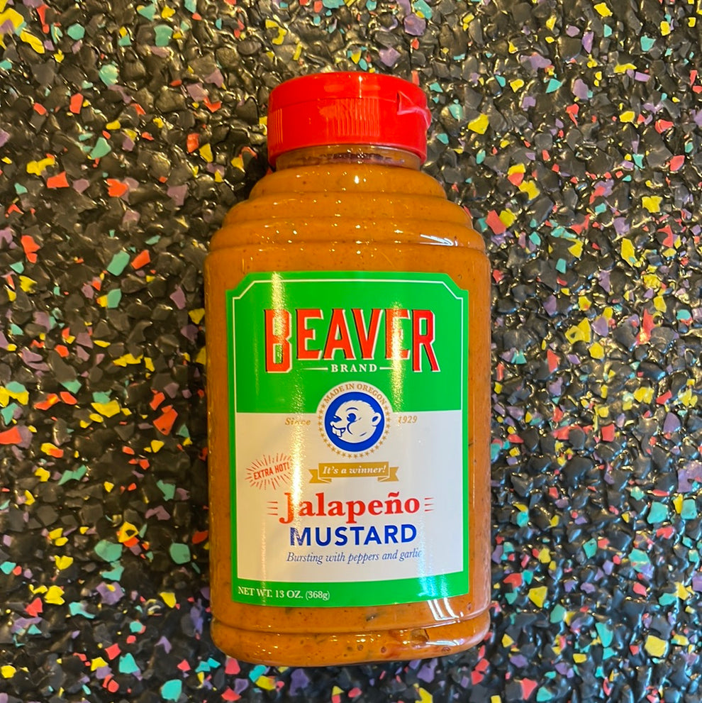 Beaver - Jalapeno Mustard – Tom's Confectionery Warehouse