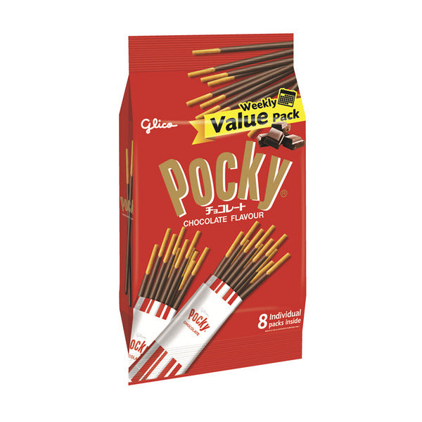 Pocky Chocolate Value Pack GLICO 176g – Tom's Confectionery Warehouse