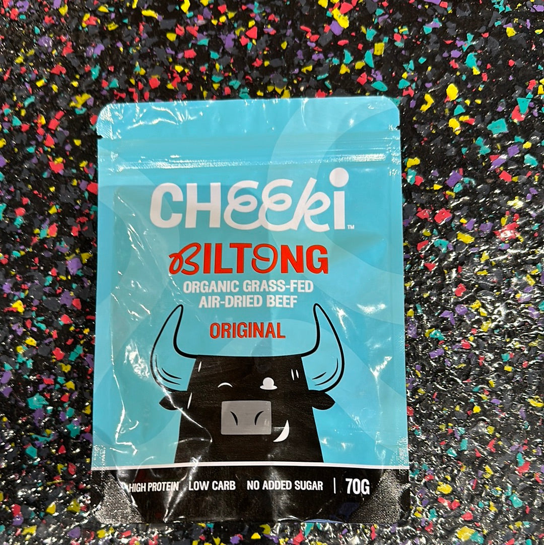 Cheeki Biltong Original 70g – Tom's Confectionery Warehouse