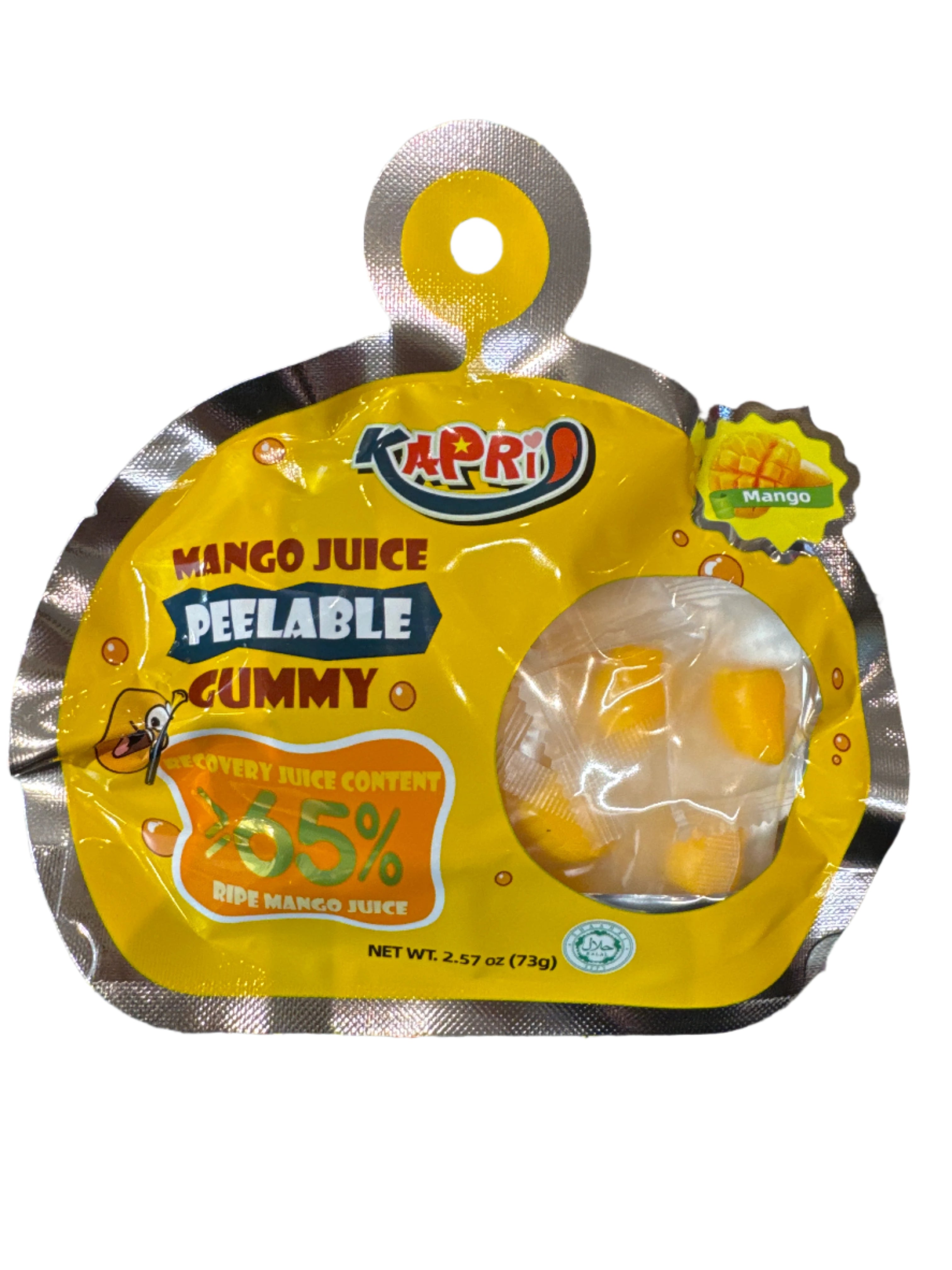 Kapri Peel Gummy Mango 73g – Tom's Confectionery Warehouse