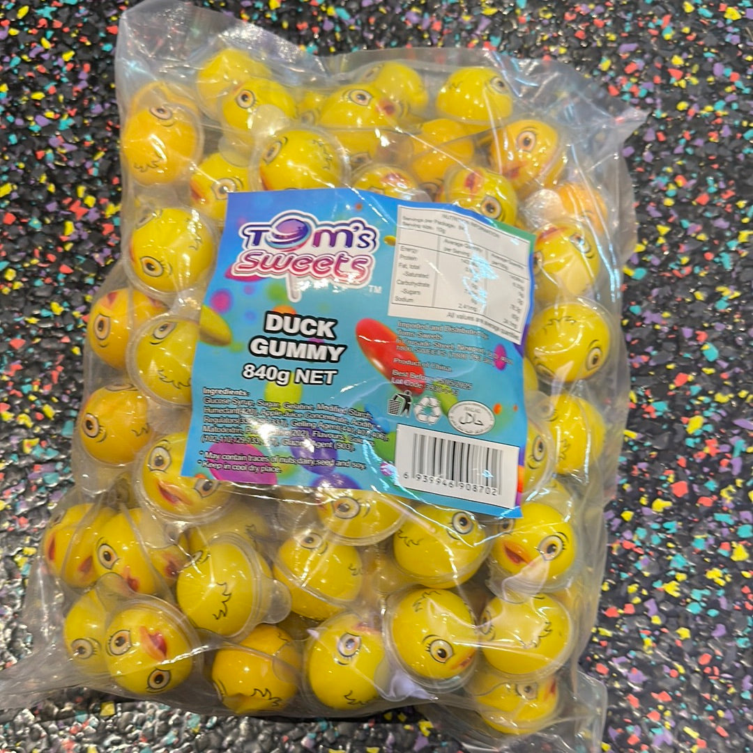 Tom’s Sweets Duck Gummy 840g – Tom's Confectionery Warehouse
