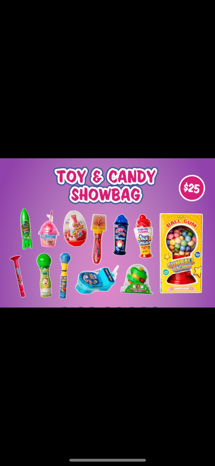 Toy & Candy Showbag – Tom's Confectionery Warehouse