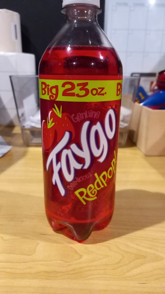 FAYGO RED POP 24oz – Tom's Confectionery Warehouse