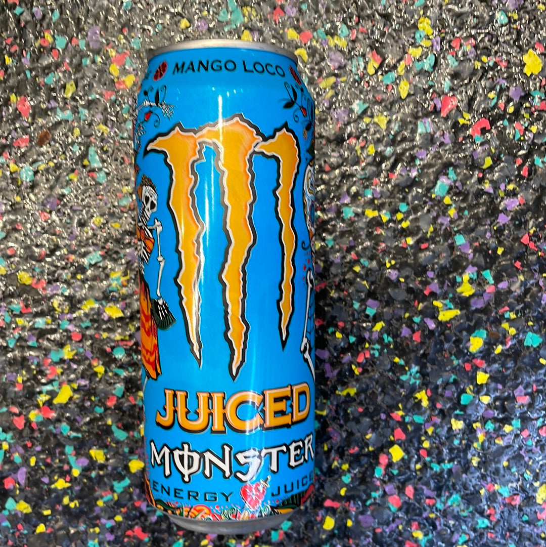Monster- juiced mango loco 500ml – Tom's Confectionery Warehouse