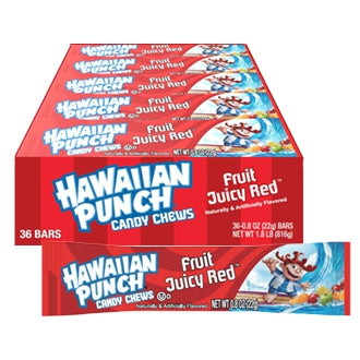 Hawaiian Punch Candy Chews Fruit Juicy Red 22g – Tom's Confectionery ...
