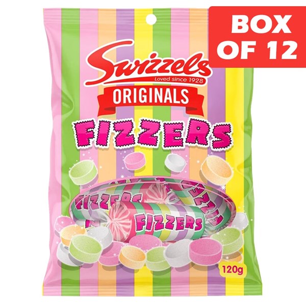 CTC Swizzels Fizzers 120g – Tom's Confectionery Warehouse