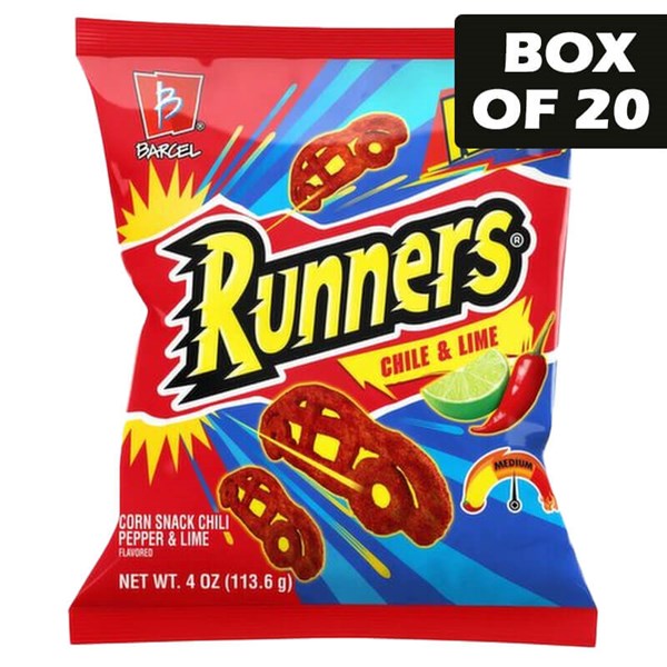Barcel Runners Chili Pepper & Lime 113g – Tom's Confectionery Warehouse