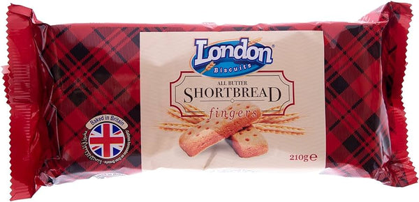 London Biscuits Short bread 210g – Tom's Confectionery Warehouse