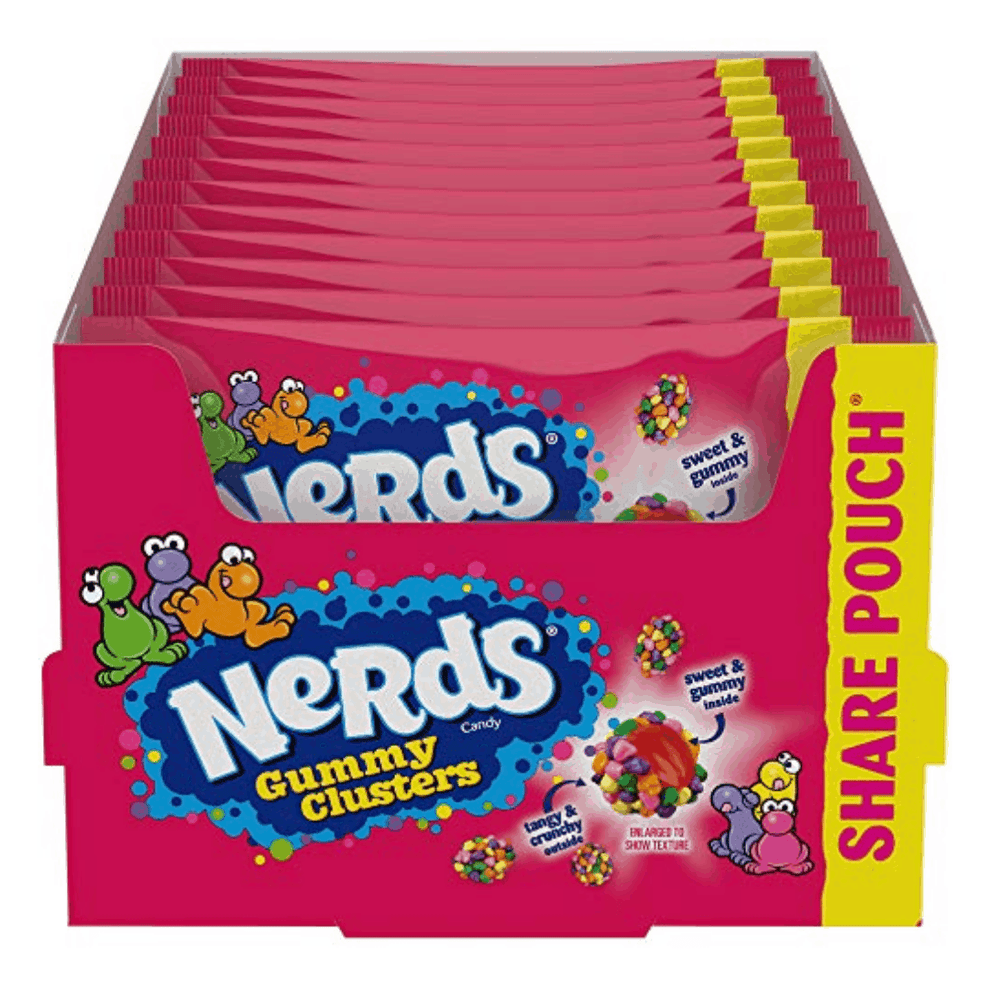 Nerds Gummy Clusters Rainbow 85g – Tom's Confectionery Warehouse