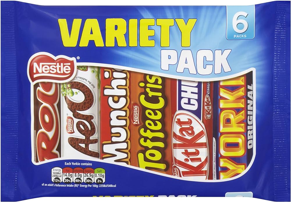 Nestle Mixed Variety Multipack 264g – Tom's Confectionery Warehouse