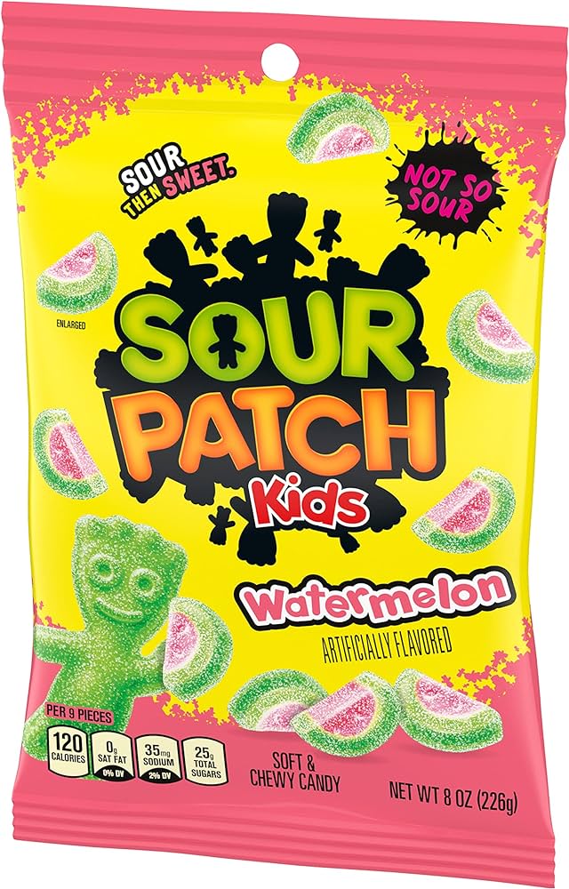 Sour Patch Watermelon 12ct 8oz – Tom's Confectionery Warehouse