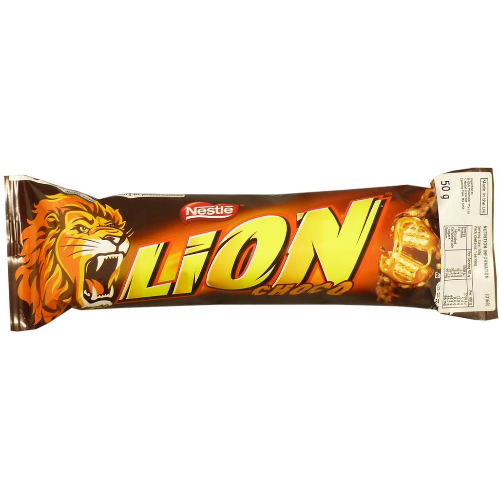 NESTLE LION BAR 50G – Tom's Confectionery Warehouse