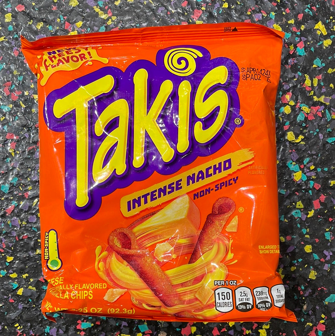 Barcel Takis Intense Nacho 92.3g – Tom's Confectionery Warehouse