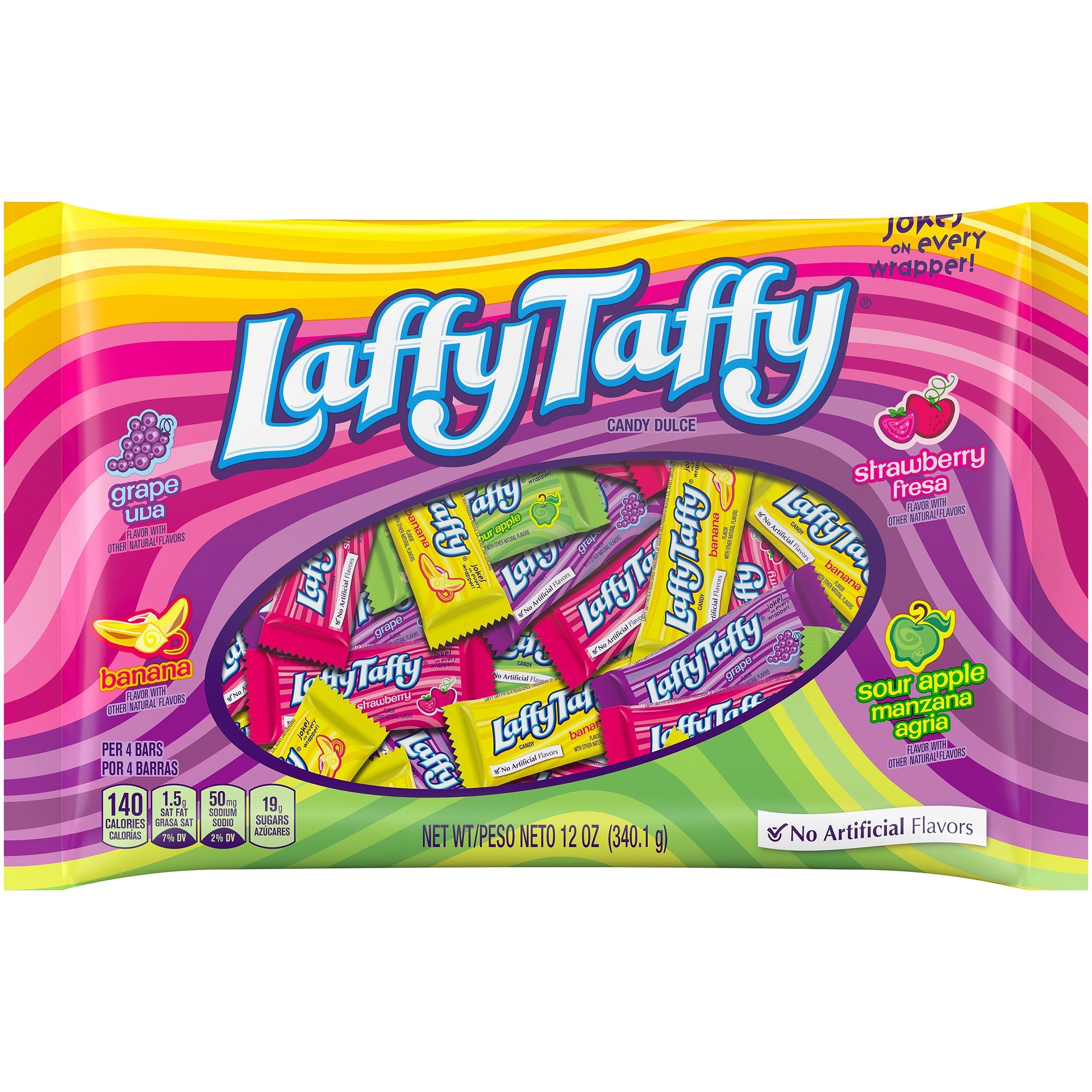 Nestle Sugar Laydown Bags Laffy Taffy Assorted Party 12oz – Tom's ...
