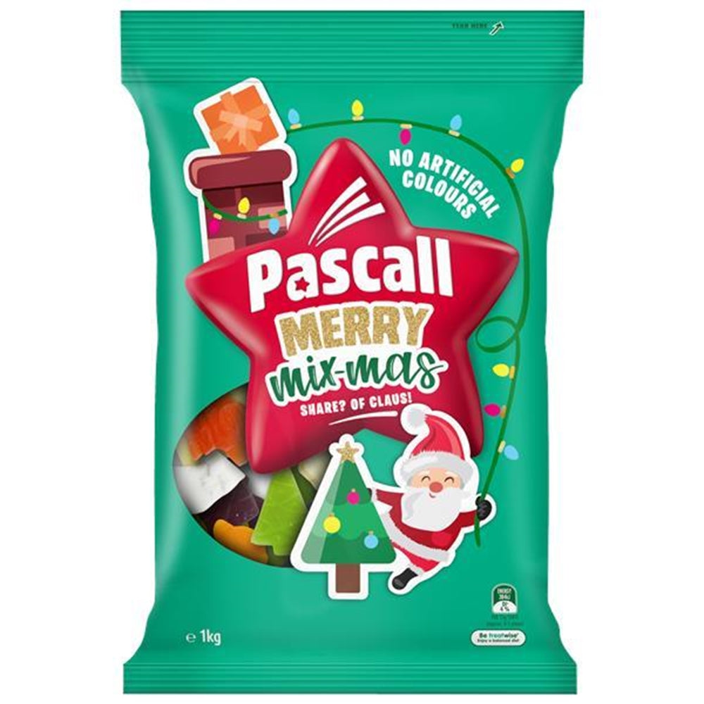 Pascall Christmas Bag 1kg – Tom's Confectionery Warehouse