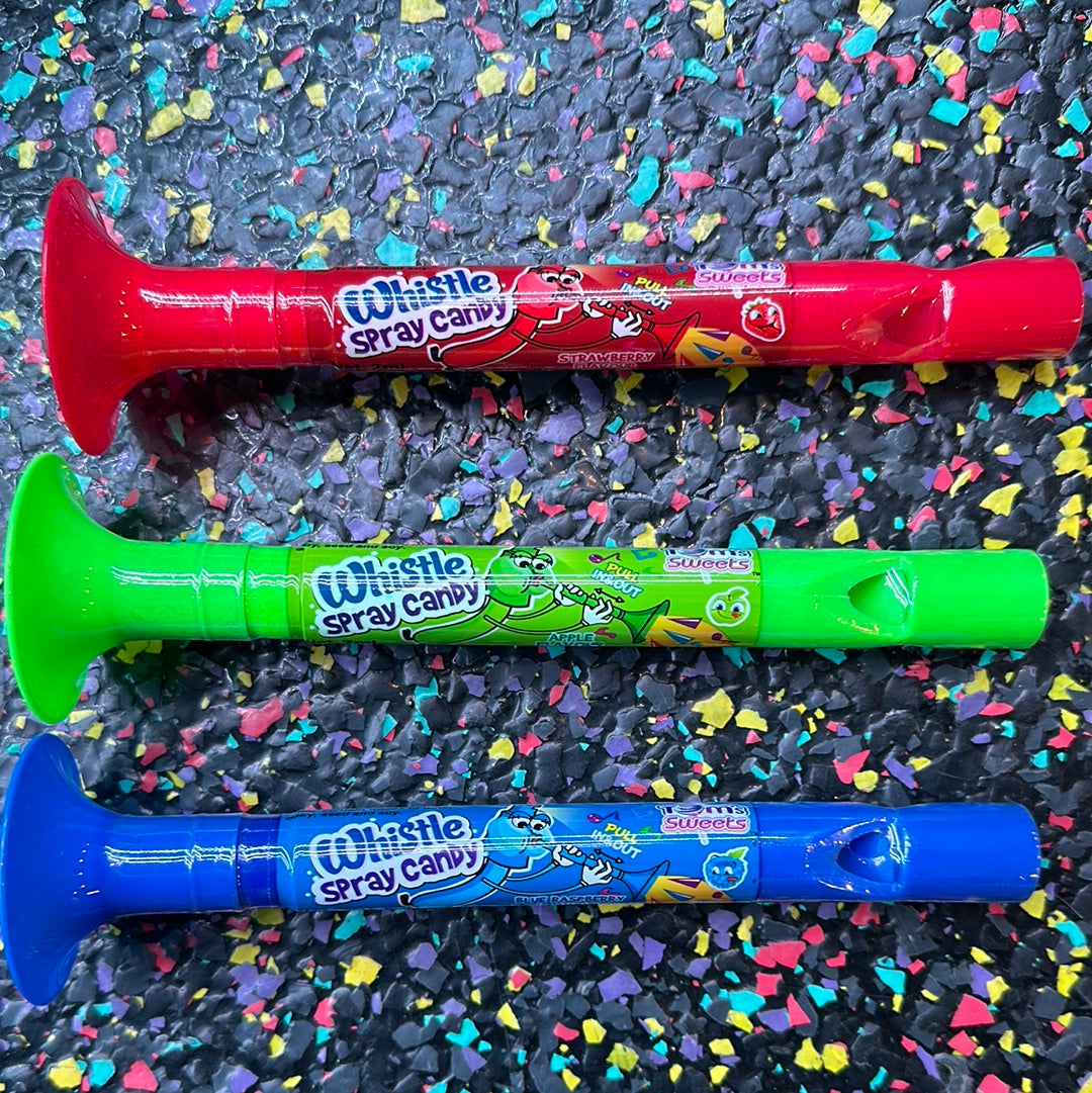 Tom's Sweets Whistle Spray Candy – Tom's Confectionery Warehouse