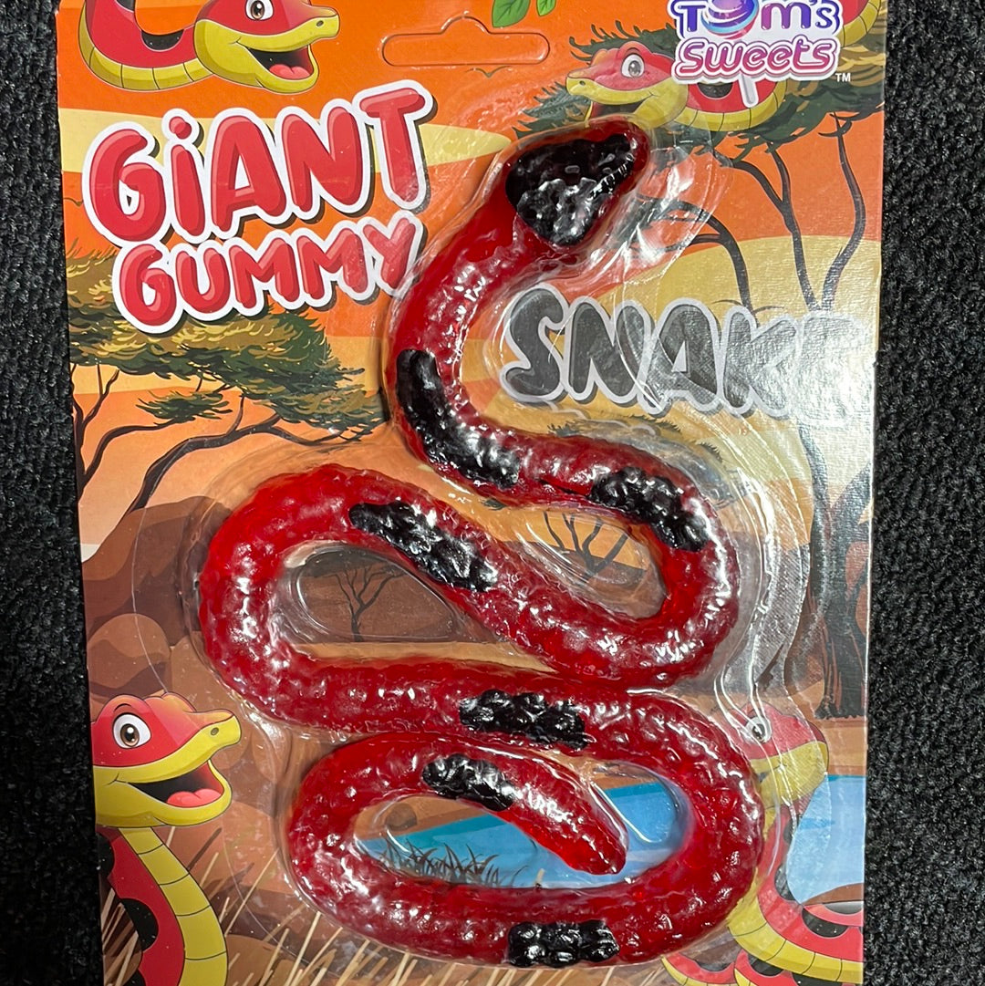 Tom’s Sweets - Giant Gummy Snake – Tom's Confectionery Warehouse