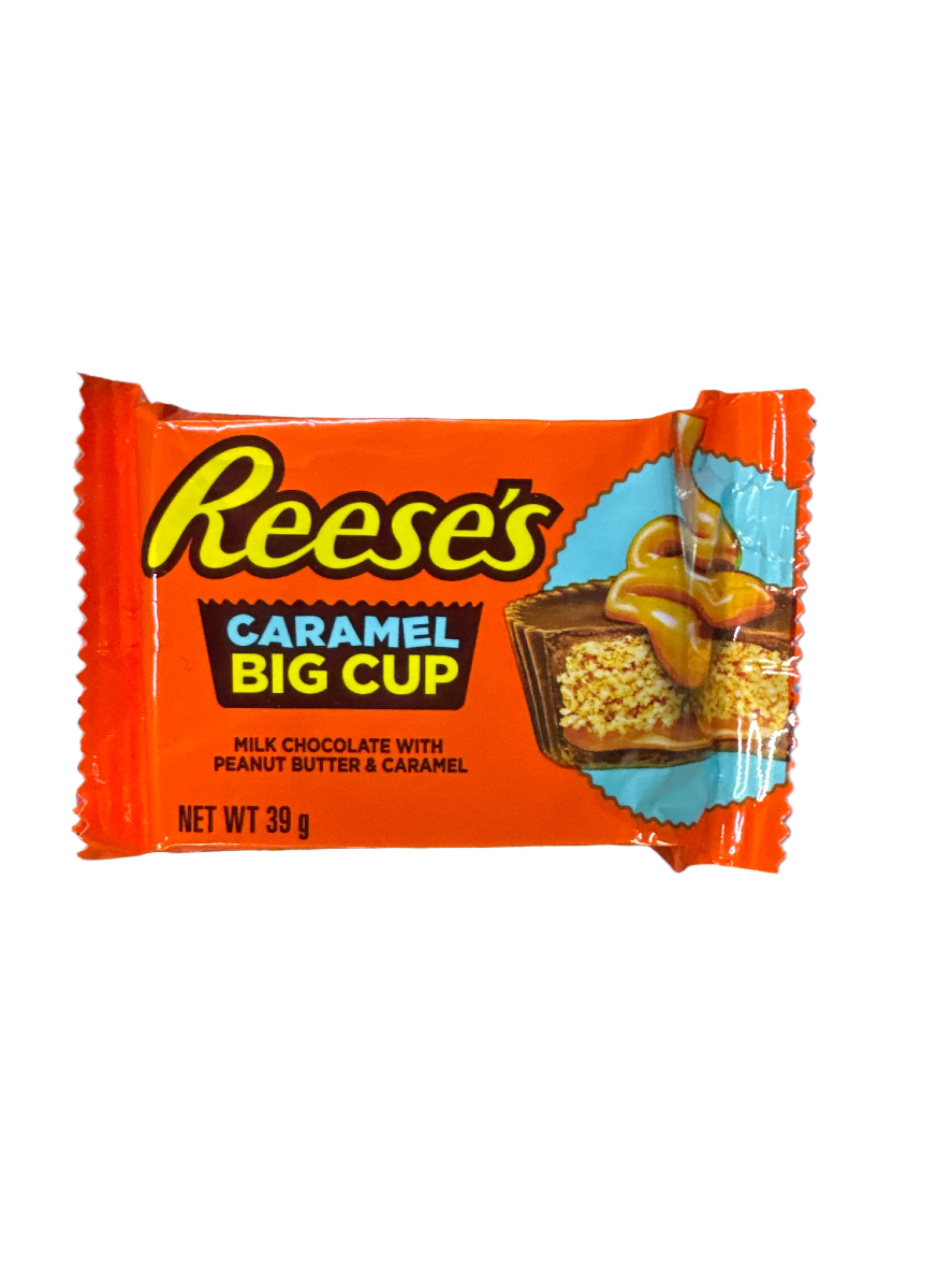 US Reese caramel big cup 39g – Tom's Confectionery Warehouse