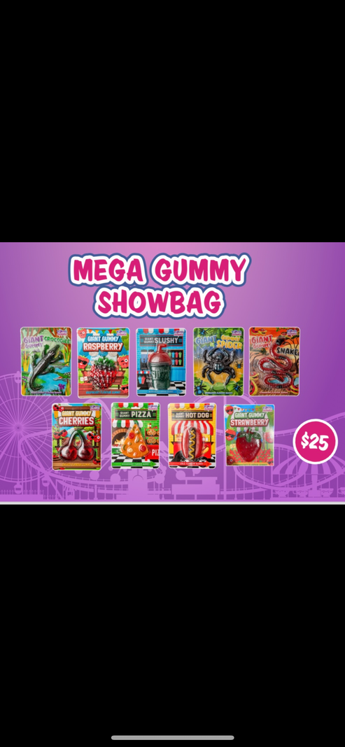 Mega Gummy Showbag – Tom's Confectionery Warehouse