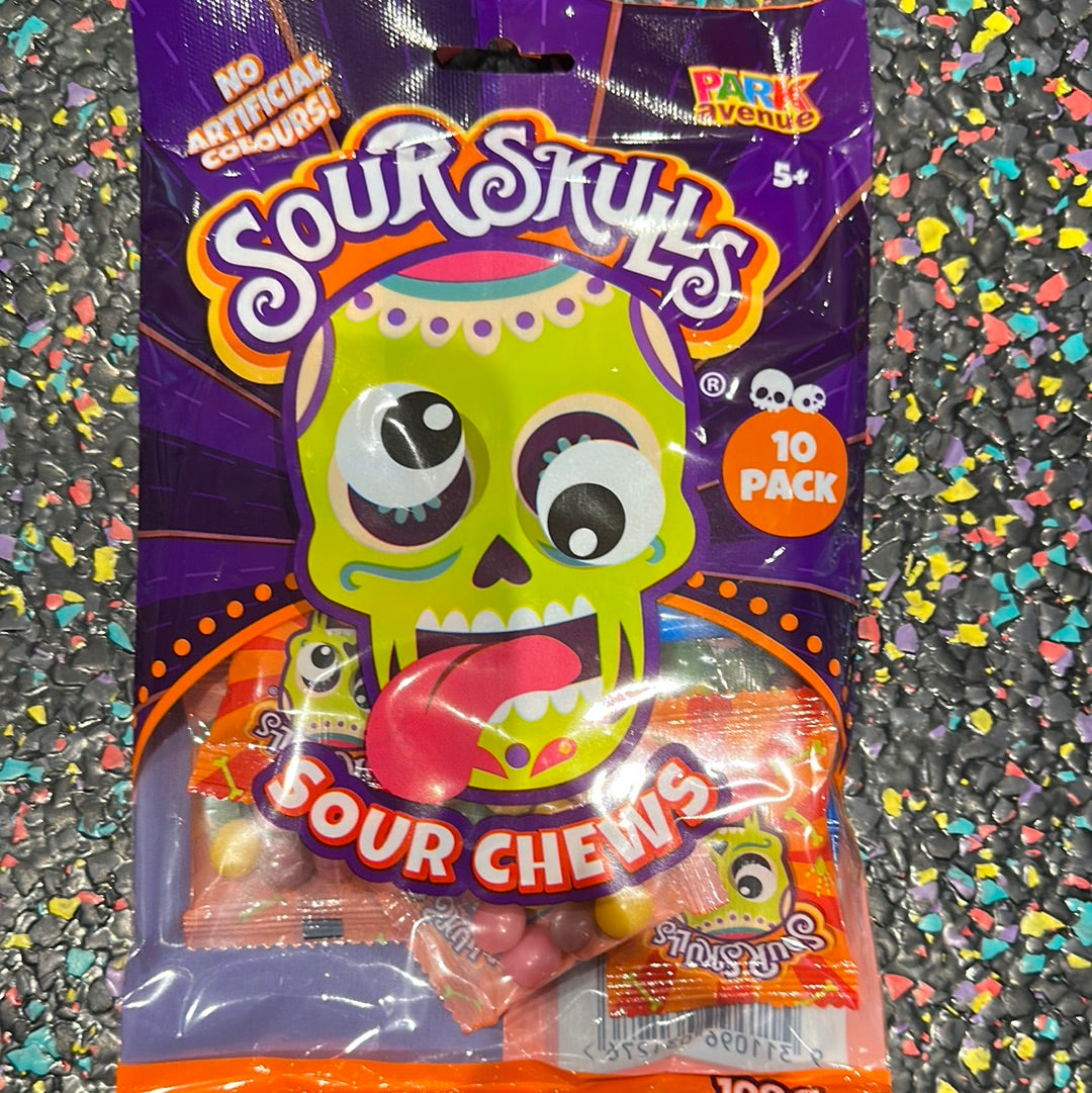 Sour Skulls Chewy Candy 100g – Tom's Confectionery Warehouse