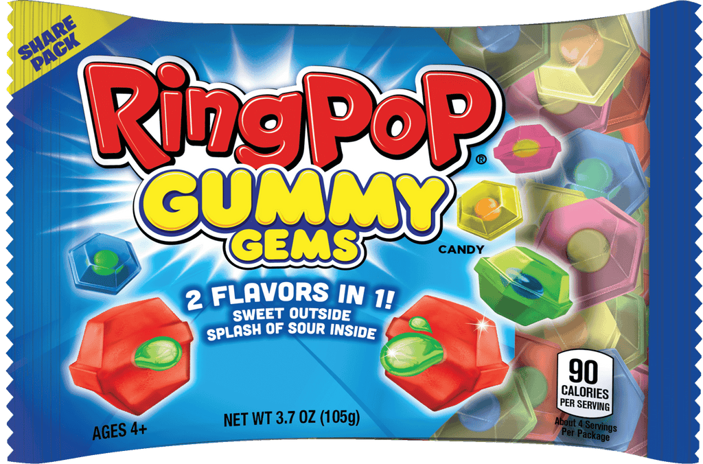 RING POP GUMMY GEMS 105G – Tom's Confectionery Warehouse