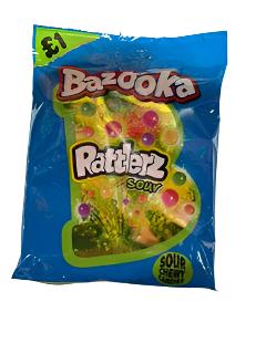 Bazooka Rattlerz Sour Chewy Candies 100g – Tom's Confectionery Warehouse