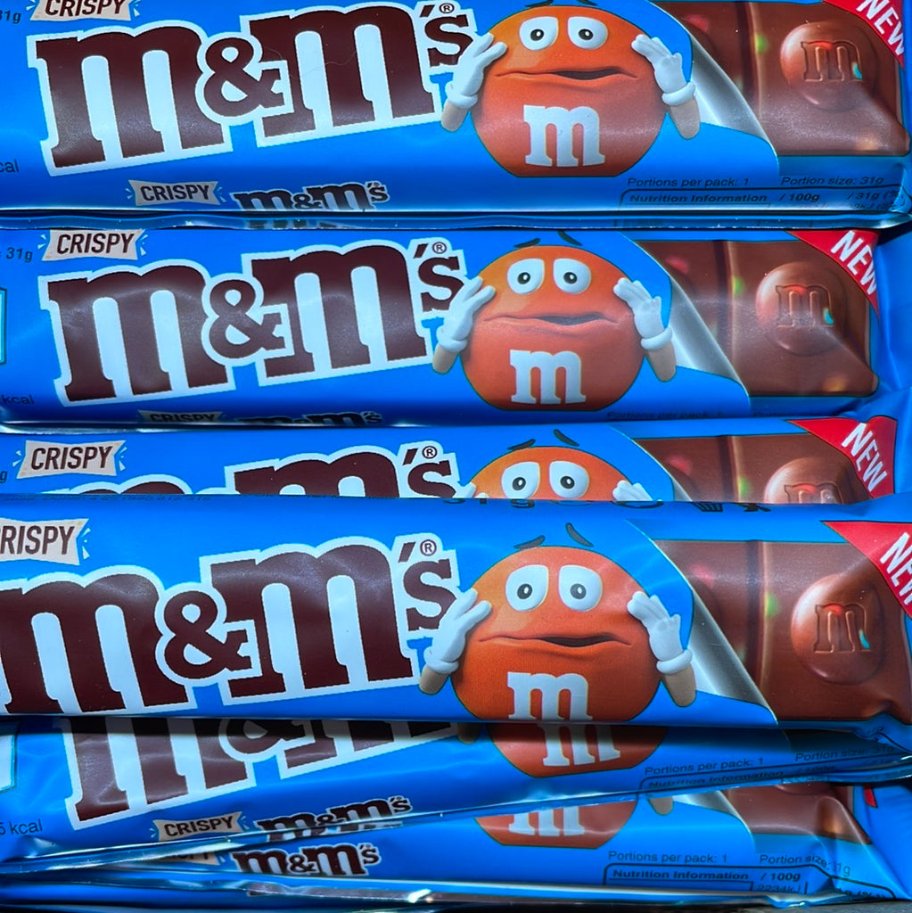 M&M's Crispy bar – Tom's Confectionery Warehouse