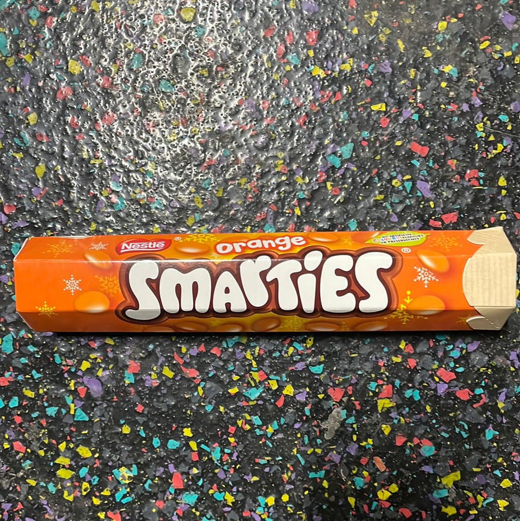 Smarties - Giant tube orange (120g) – Tom's Confectionery Warehouse