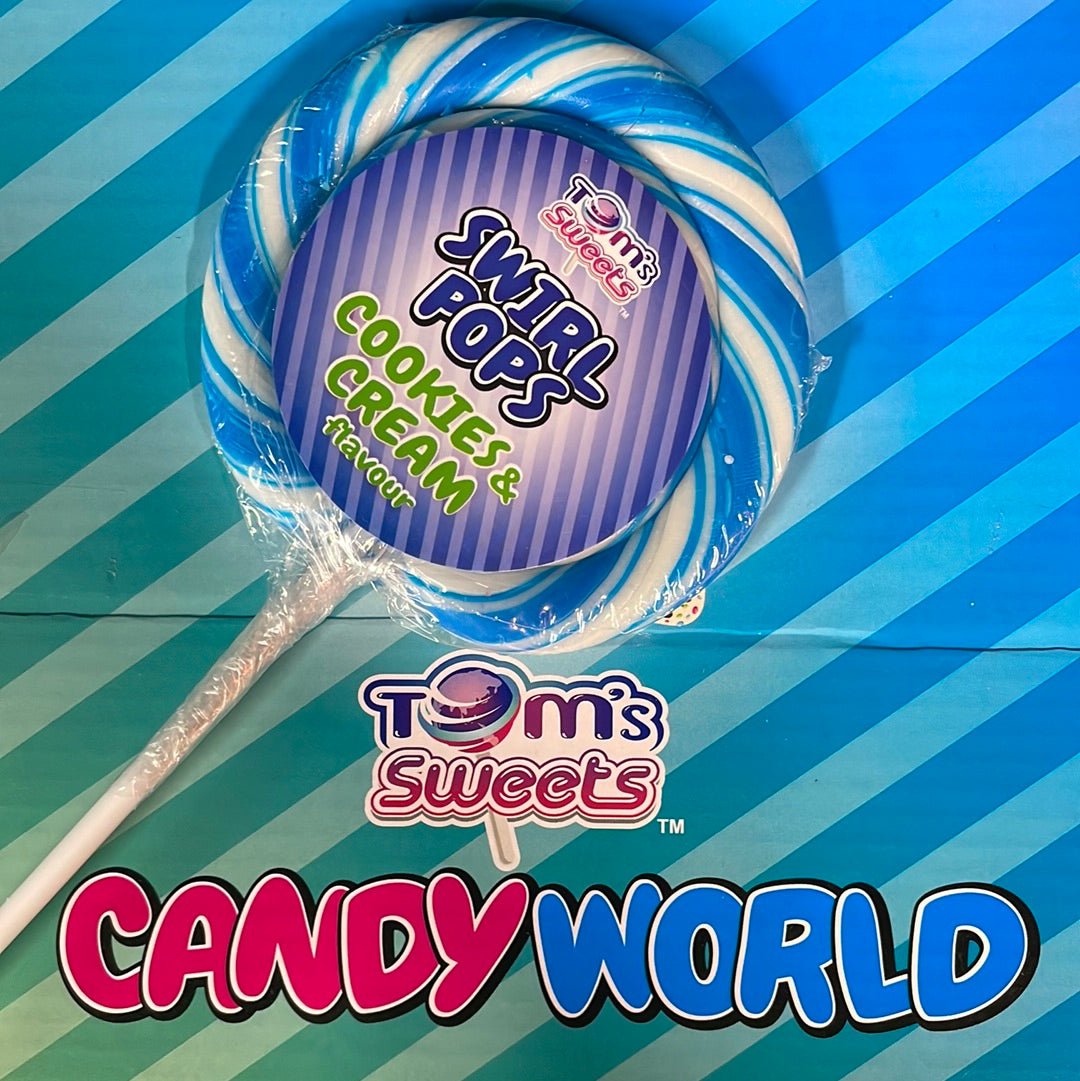 Tom’s Sweets - Flavoured Swirl Pop - Cookies & Cream – Tom's ...