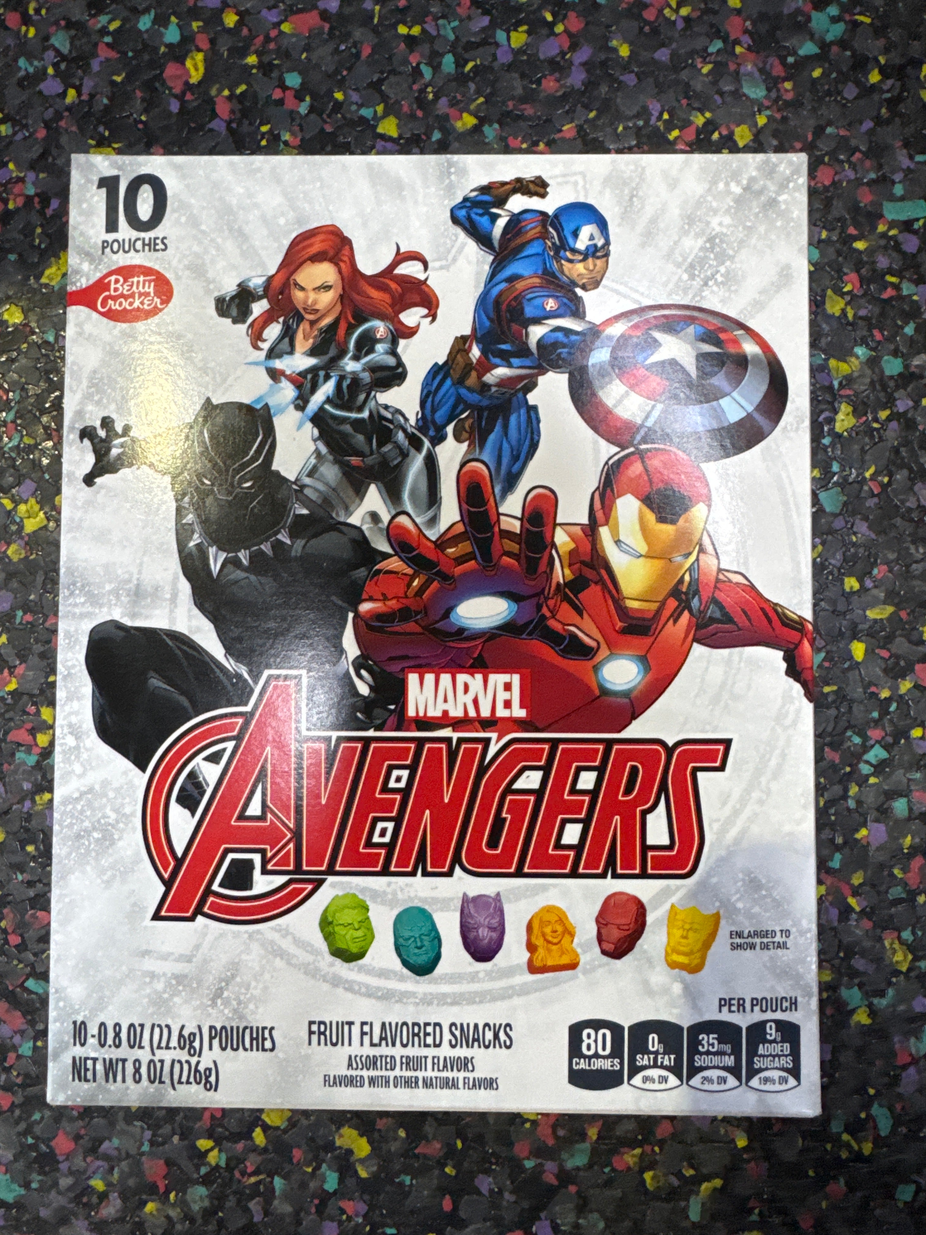 Marvel Avengers fruit flavoured 226g – Tom's Confectionery Warehouse